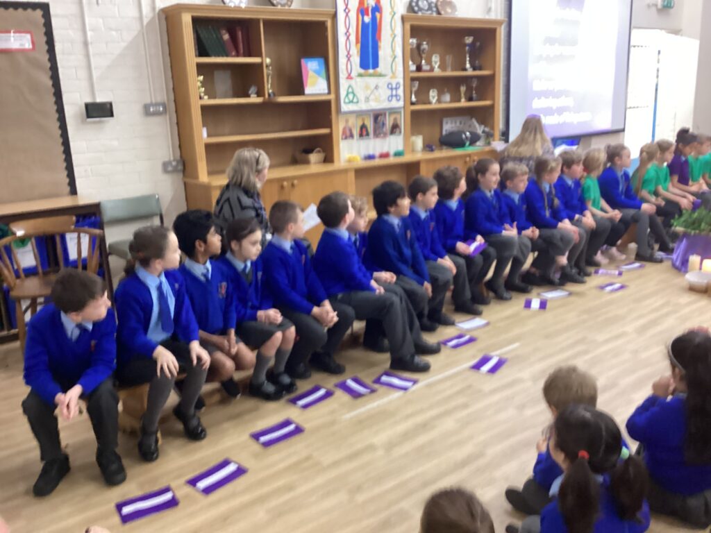 Year 3 lead us in celebrating Advent 1 – St Peter's Catholic Primary ...