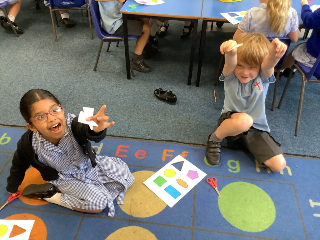 Year 1: Finding half of a shape – St Peter's Catholic Primary School ...