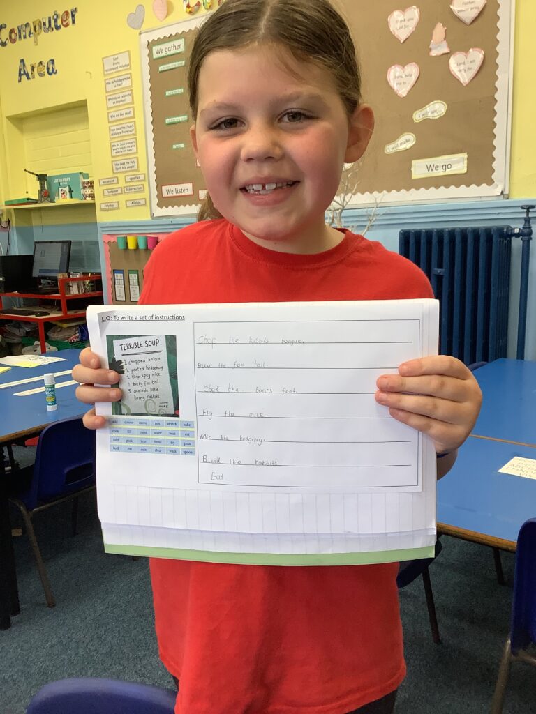 Year 1 Writing Instructions St Peter S Catholic Primary School Low
