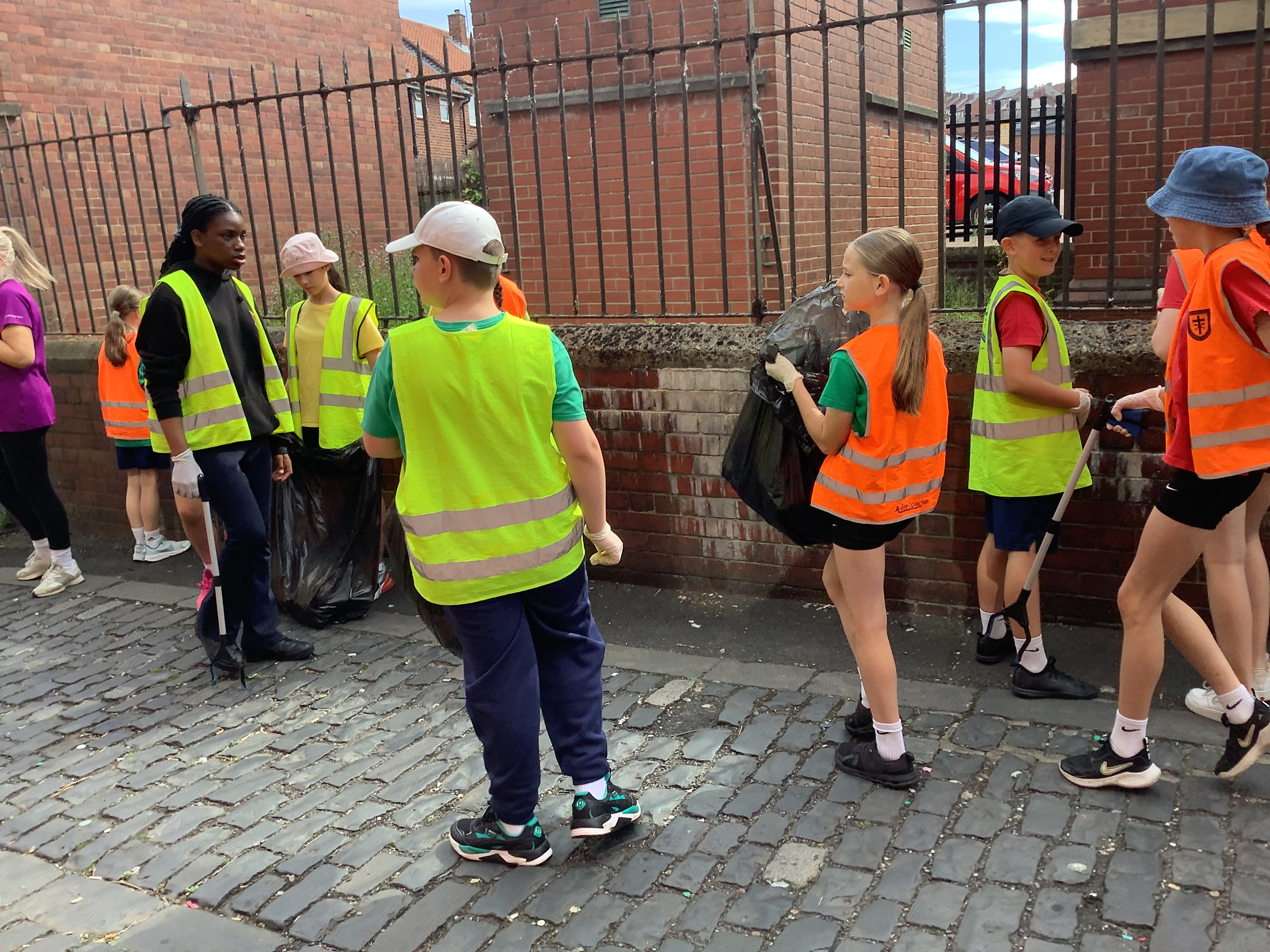 Year 6 Litter Pick – St Peter's Catholic Primary School, Low Fell