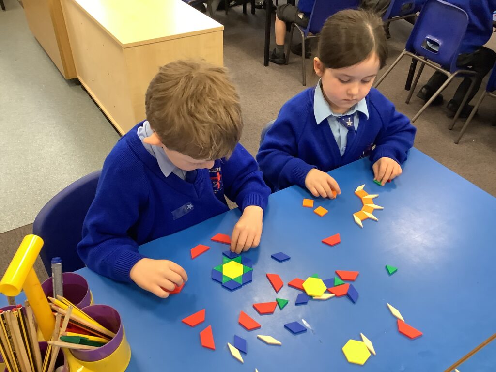Year 1: Radiating Patterns – St Peter's Catholic Primary School, Low Fell