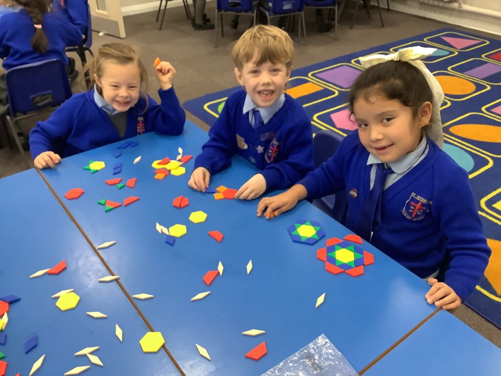 Year 1: Radiating Patterns – St Peter's Catholic Primary School, Low Fell