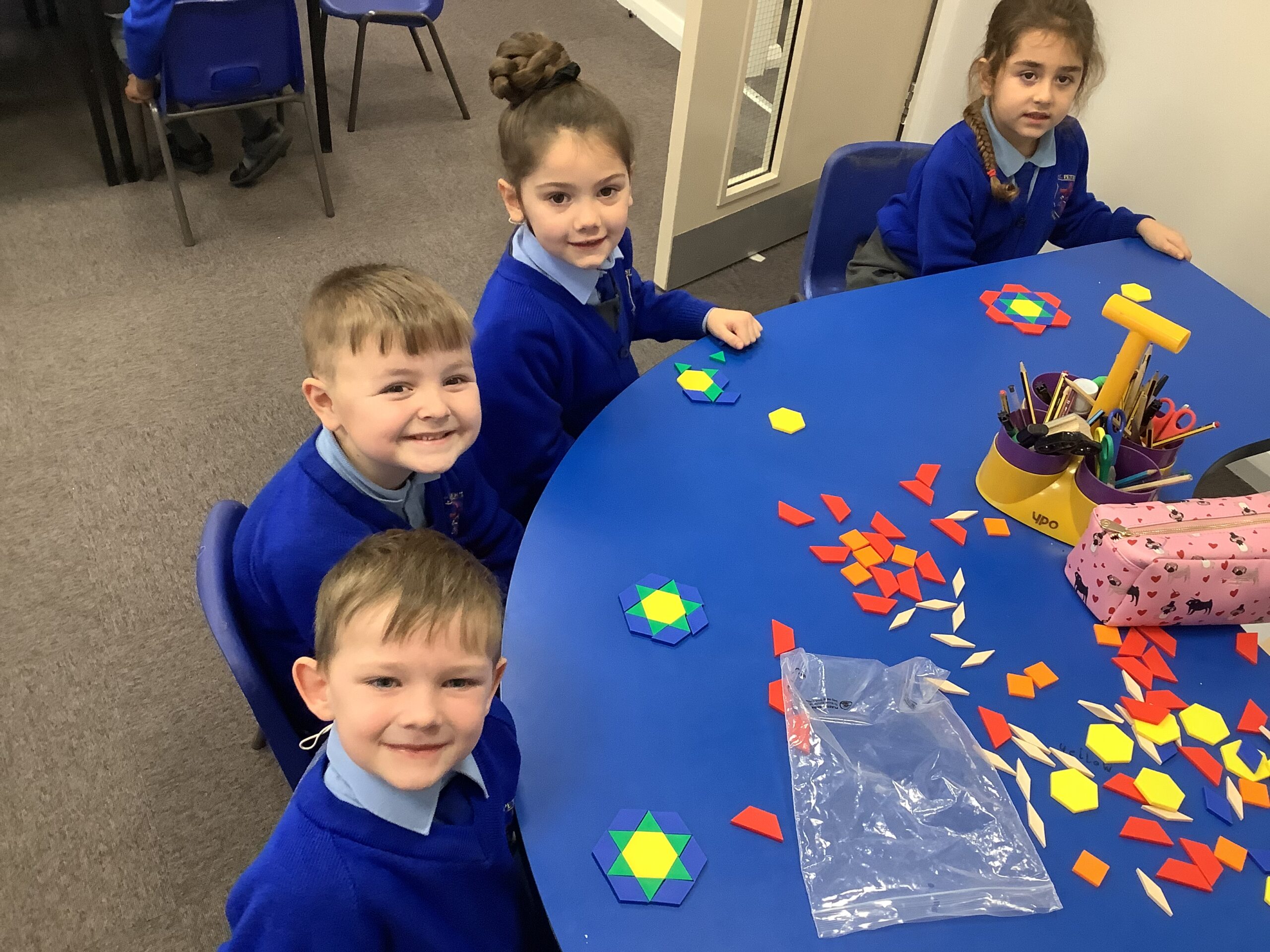 Year 1: Radiating Patterns – St Peter's Catholic Primary School, Low Fell